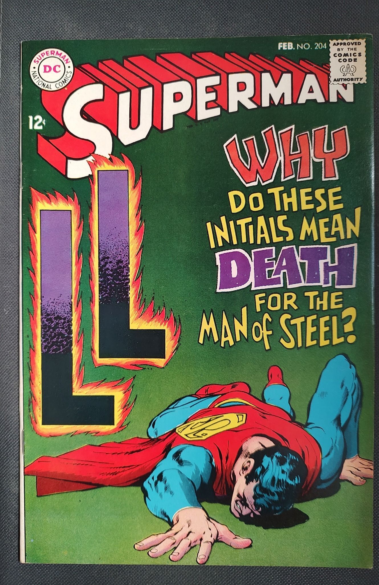 Superman #204 (1968) | Comic Books - Silver Age, DC Comics, Superman ...