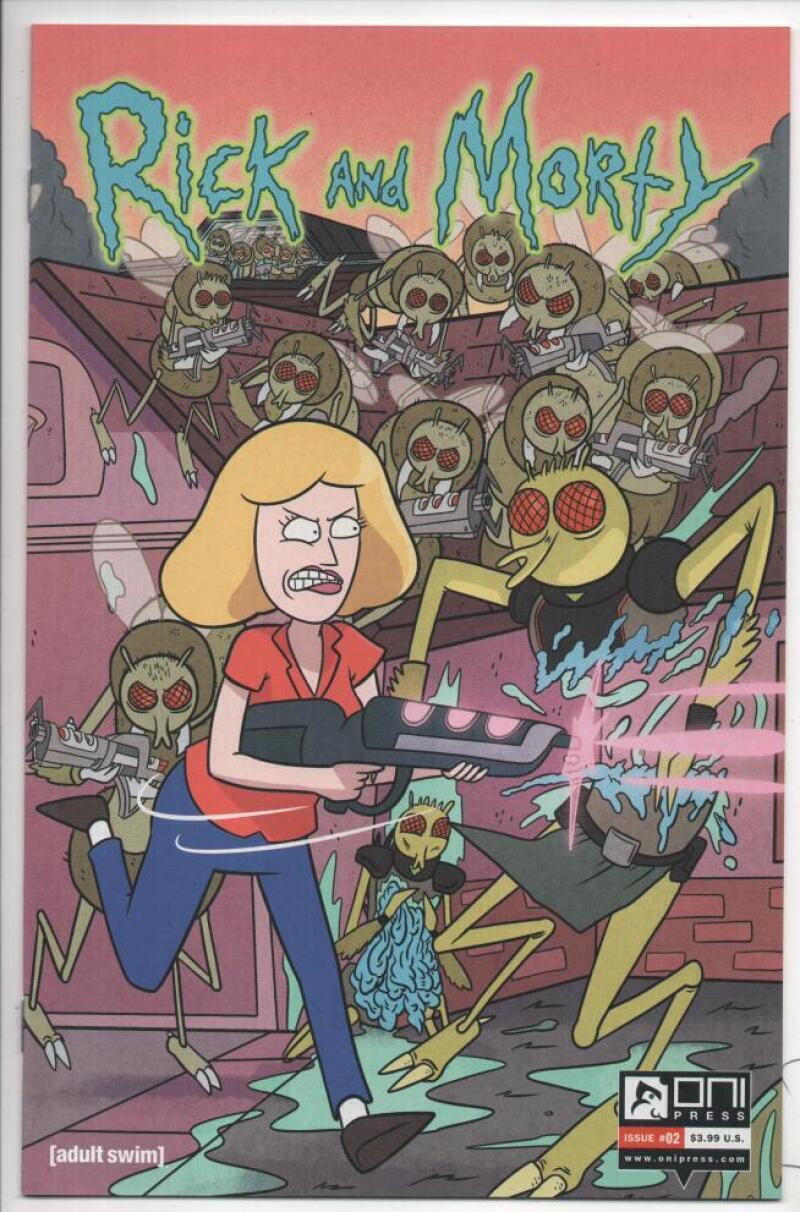 RICK and MORTY #50 aka #2 reprint, NM, Grandpa, Oni Press from Cartoon ...