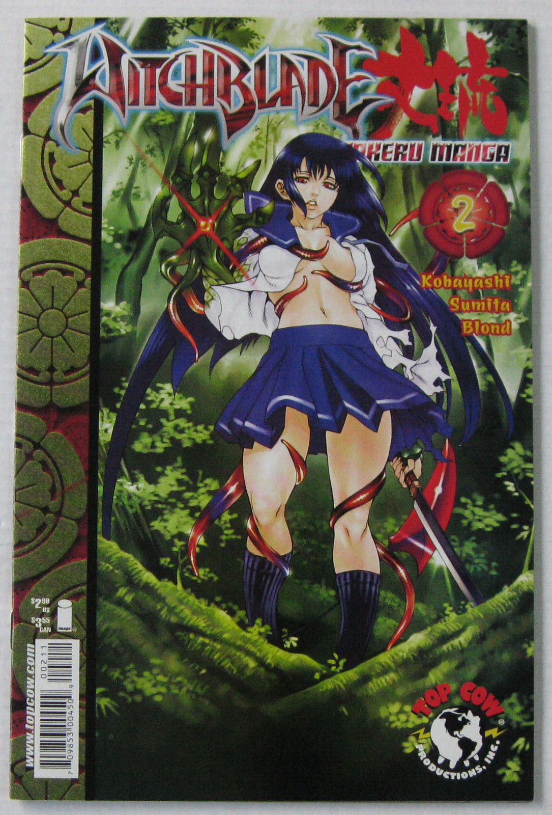 Witchblade: Manga (Takeru Manga) #2 (Mar 2007, Top Cow), MT condition (9.9) | Comic Books ...