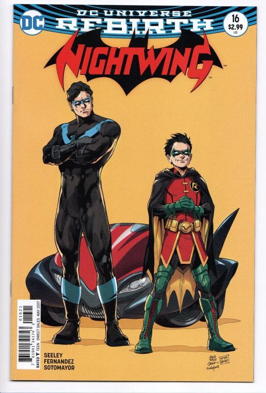 Nightwing #16 - Rebirth Variant Cover (DC, 2017) - New/Unread (VF/NM ...