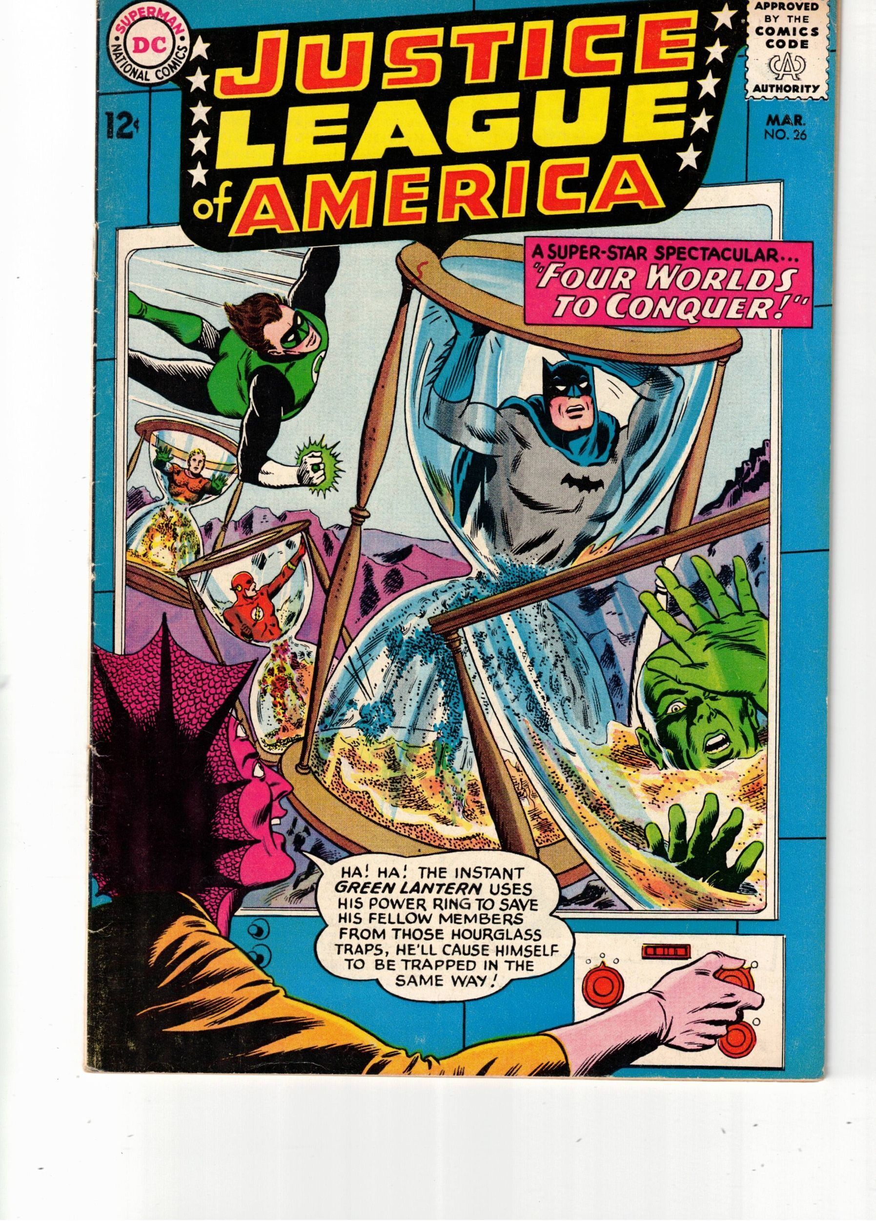 Justice League of America #26 (1964) FN/VF Desparo Key! Mid-High-Grade ...