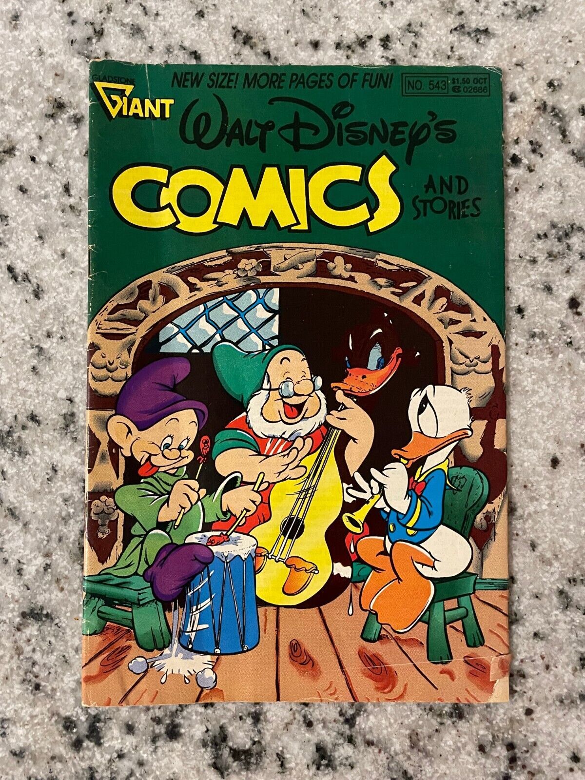 Walt Disney's Comics & Stories # 543 VG Gladstone Disney Comic Book 3 ...