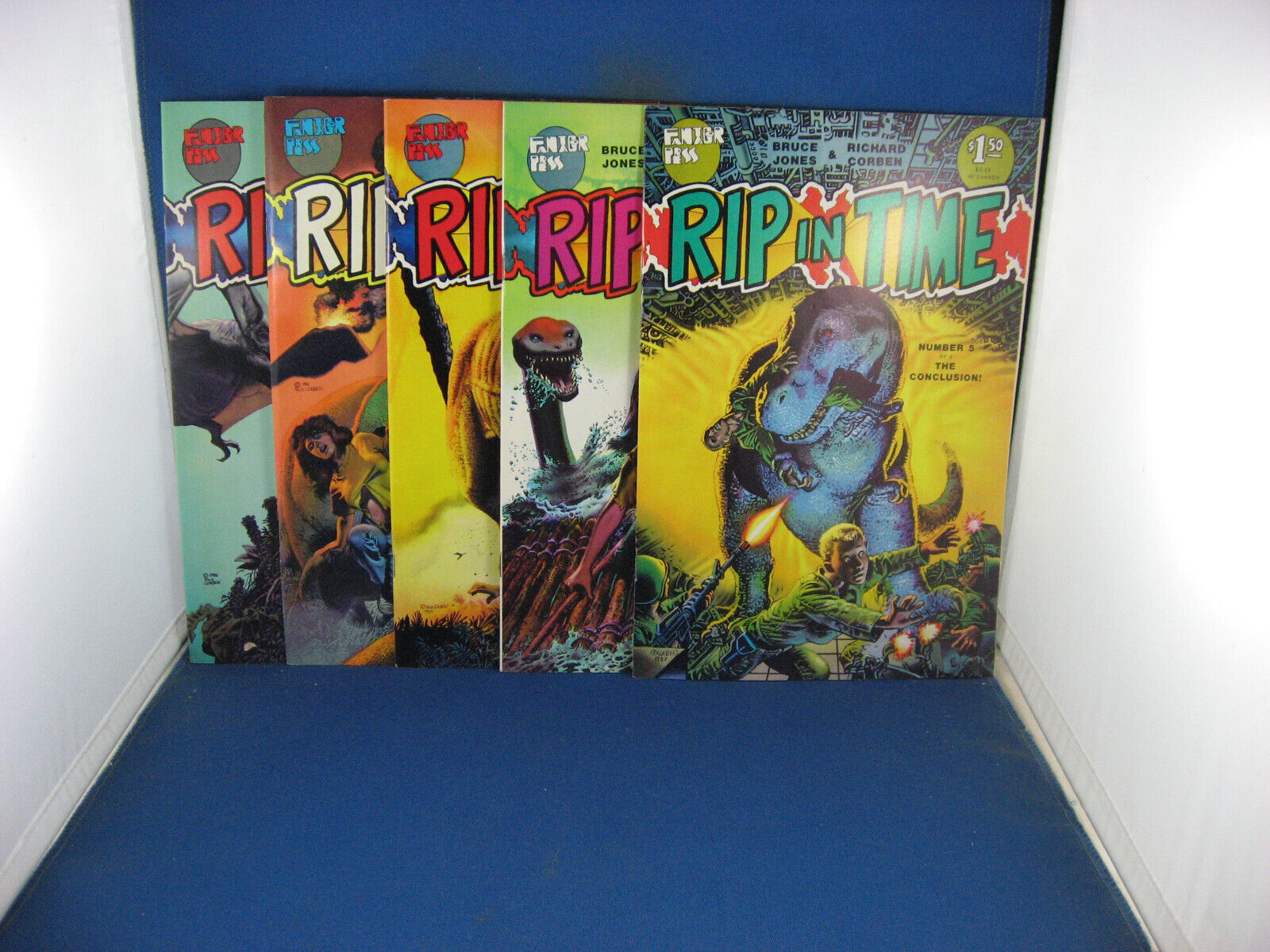5 RIP in Time Comics 1-5 Richard Corben VF Fantagor Press 1986 | Comic ...