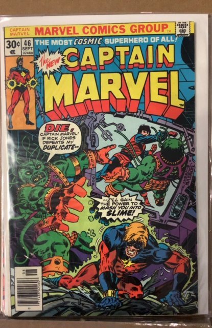Captain Marvel #46 (1976) | Comic Books - Bronze Age, Marvel, Captain ...