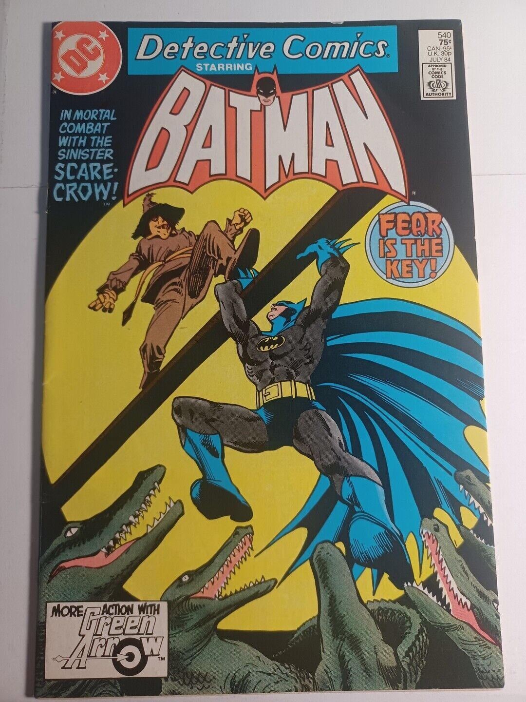 Detective Comics #540 FN Scarecrow DC Comics c225 | Comic Books ...