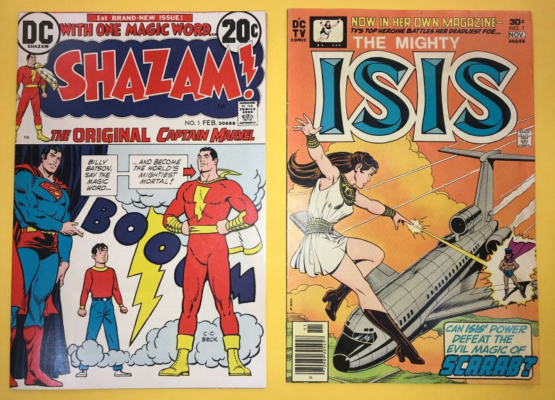 Shazam #1 & Isis , DC Comics, Rock Johnson To Play “Black Adam” In ...