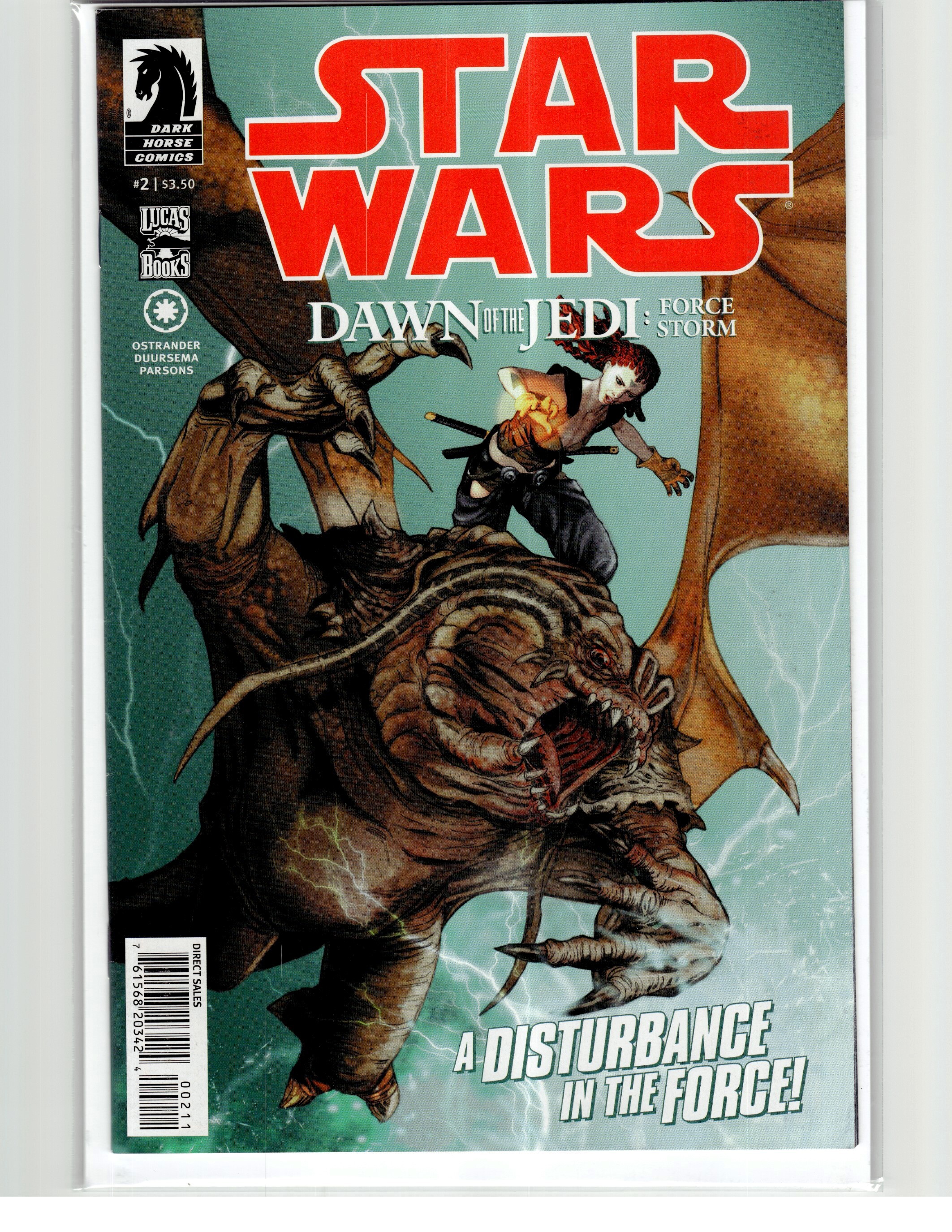 Star Wars: Dawn of the Jedi - Force Storm #2 (2012) Star Wars [Key ...