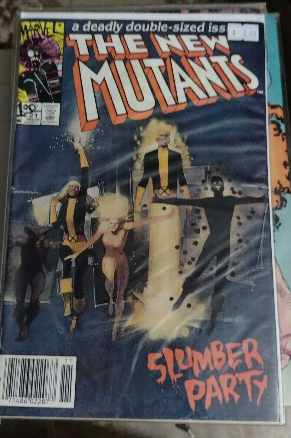 NEW MUTANTS # 21 1984 marvel X MEN key 1st warlock+ 1st illyana as ...