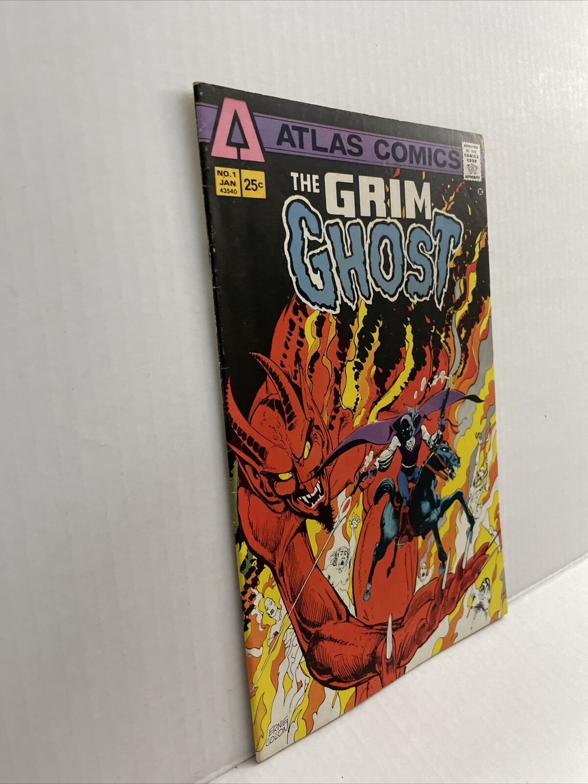 Grim Ghost #1 1975 Atlas | Comic Books - Bronze Age / HipComic