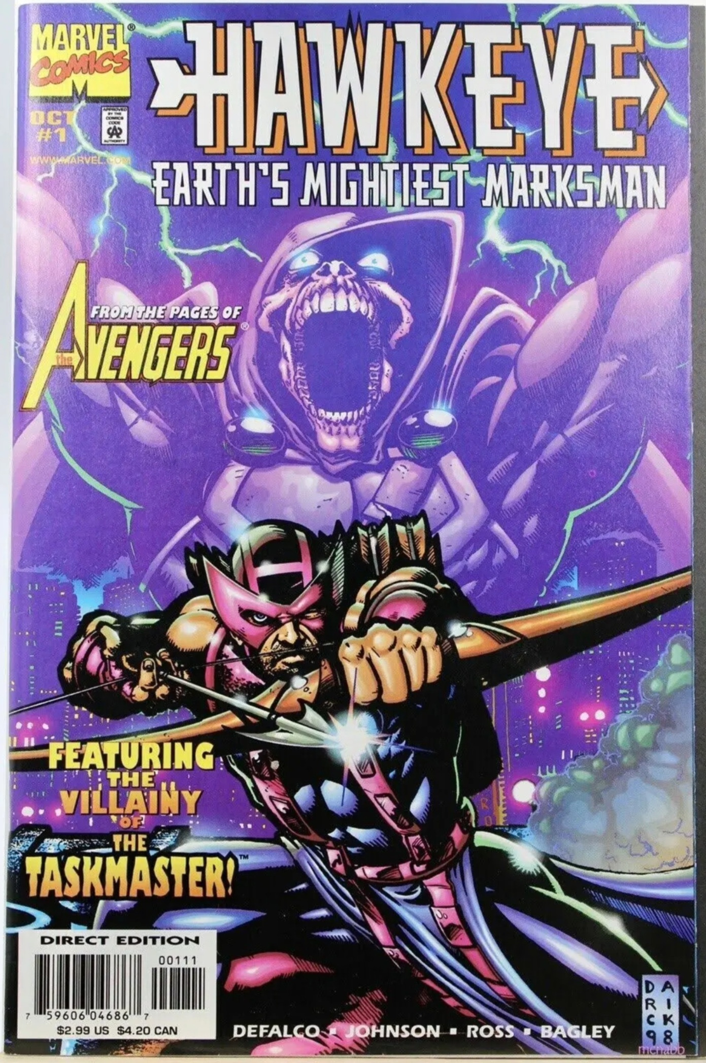 Hawkeye: Earth's Mightiest Marksman #1 (1998) | Comic Books - Modern ...