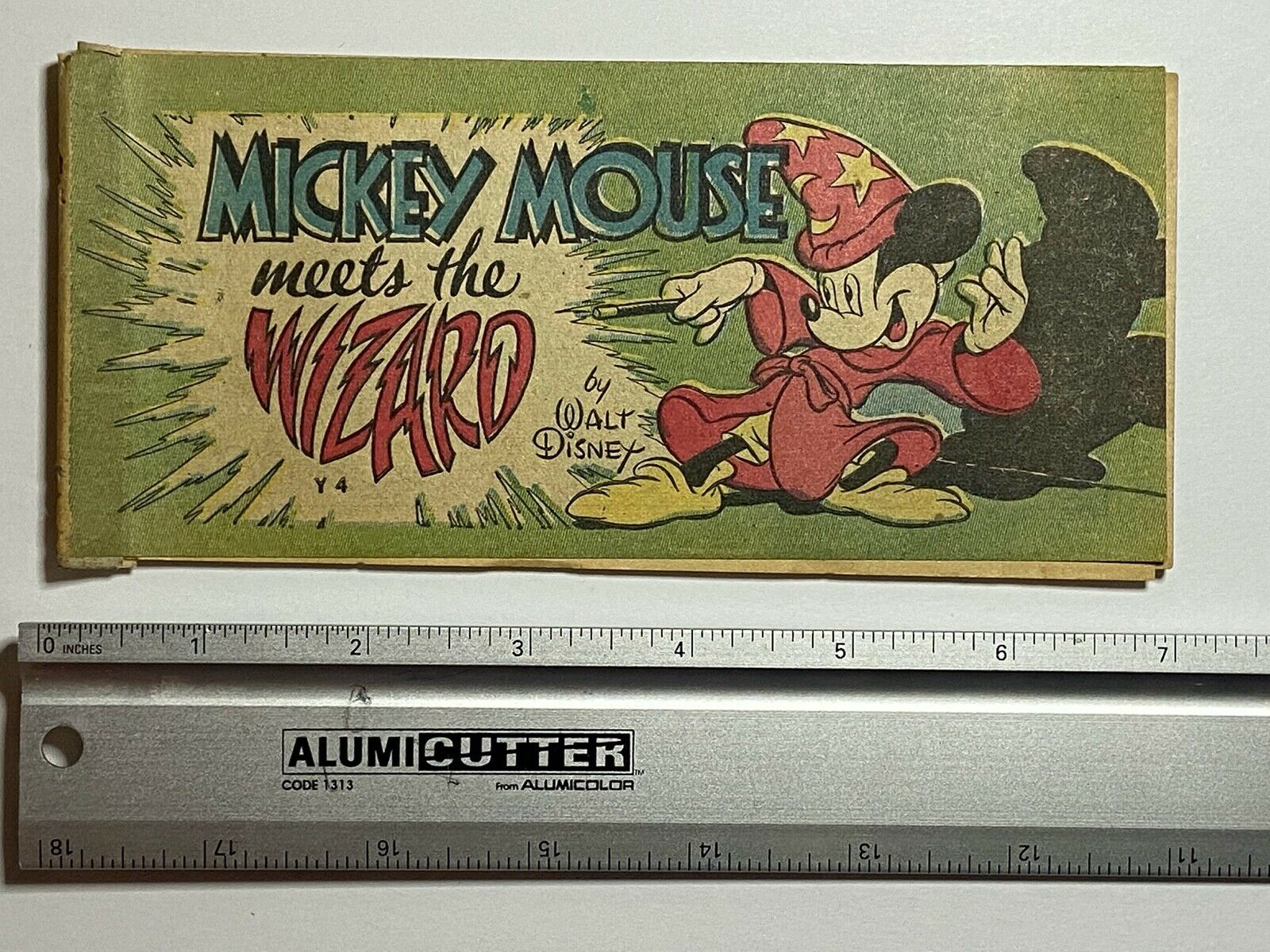 Disney Cheerios Cereal Premium 1947 Mini Comic Y-4 Mickey Mouse Meets ...