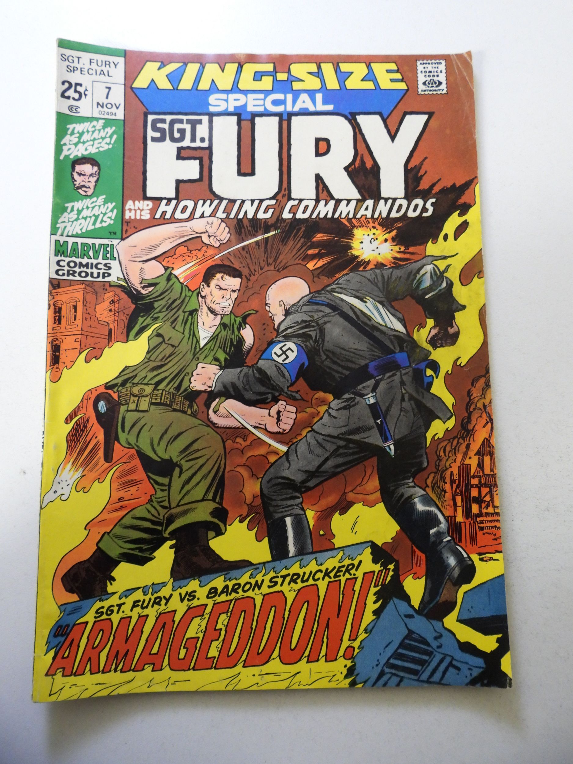 Sgt. Fury Annual #7 (1971) FN Condition | Comic Books - Bronze Age ...