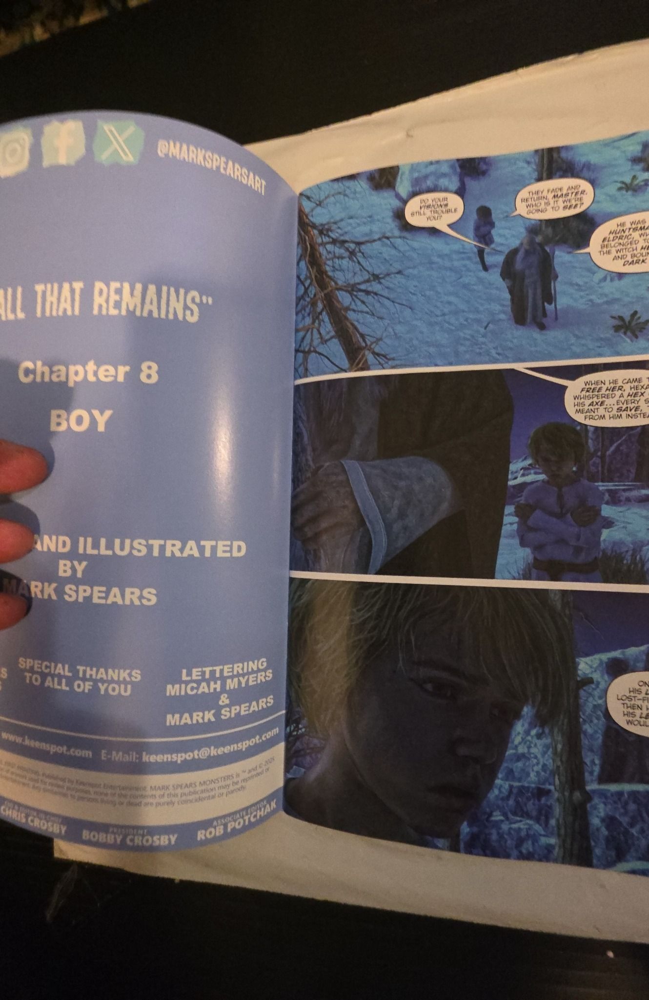 Mark Spears Monsters #8 Blind Bag Virgin Variant A10 2025 Horror ...