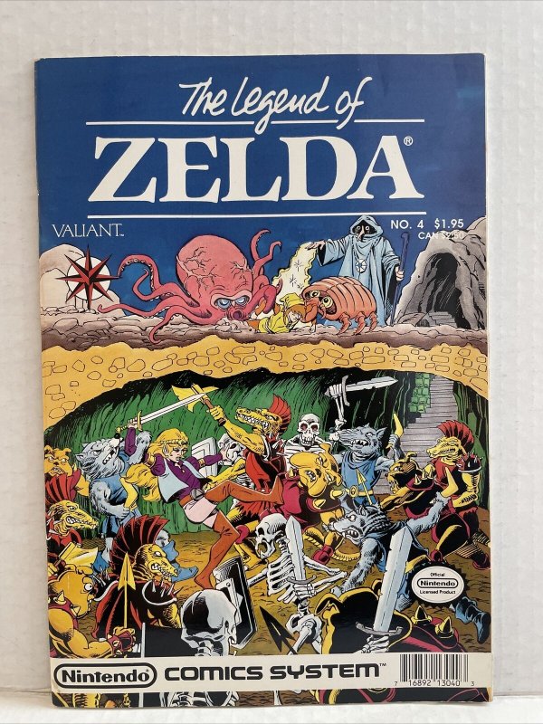 The Legend Of Zelda #4 1990 Nintendo Comics System | Comic Books ...