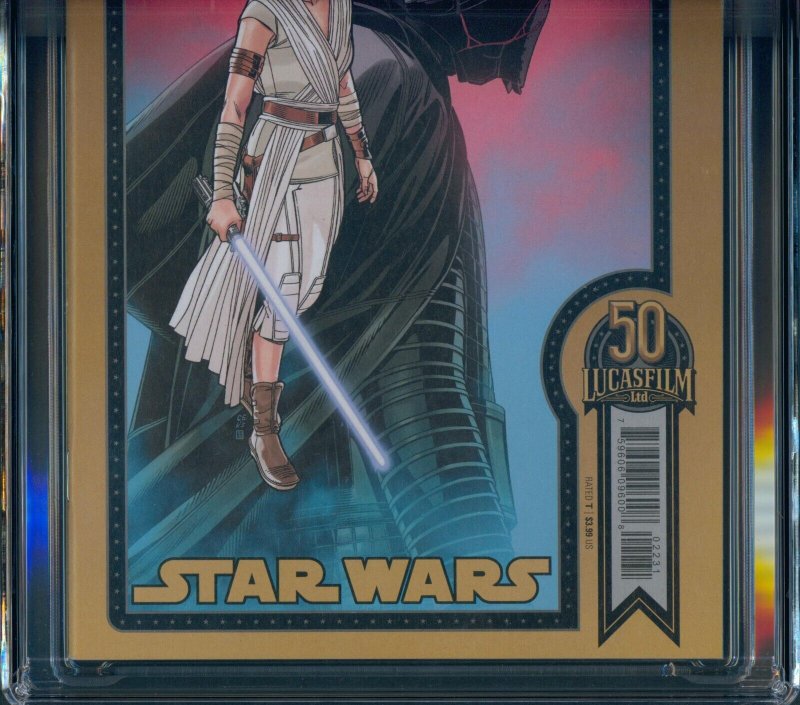 Star Wars #22 CGC 9.8 Sprouse Lucasfilm Rey Skywalker Kylo Ren Marvel ...