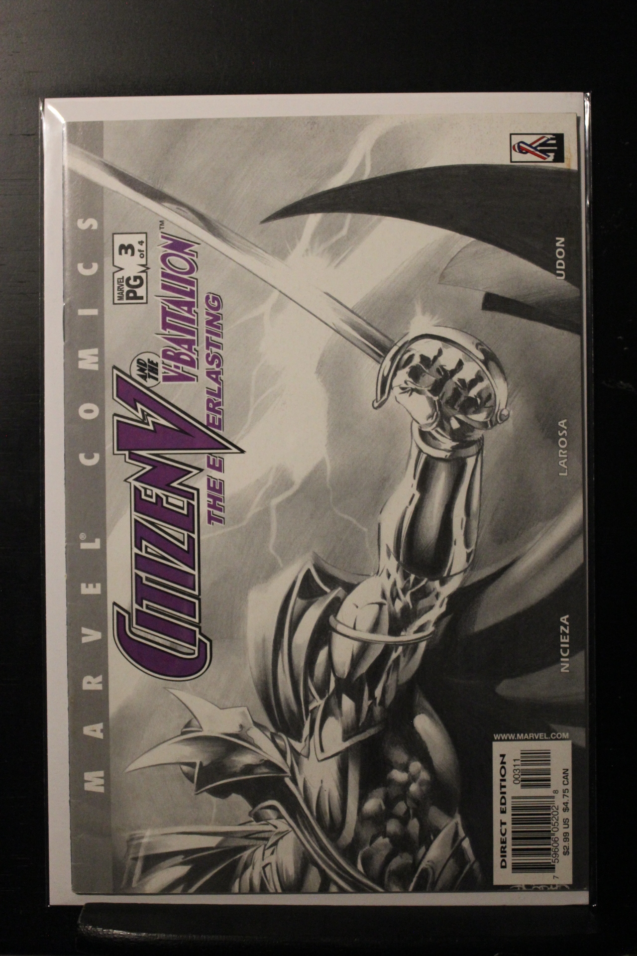 Citizen V and the V-Battalion: the Everlasting #3 (2002) | Comic Books ...