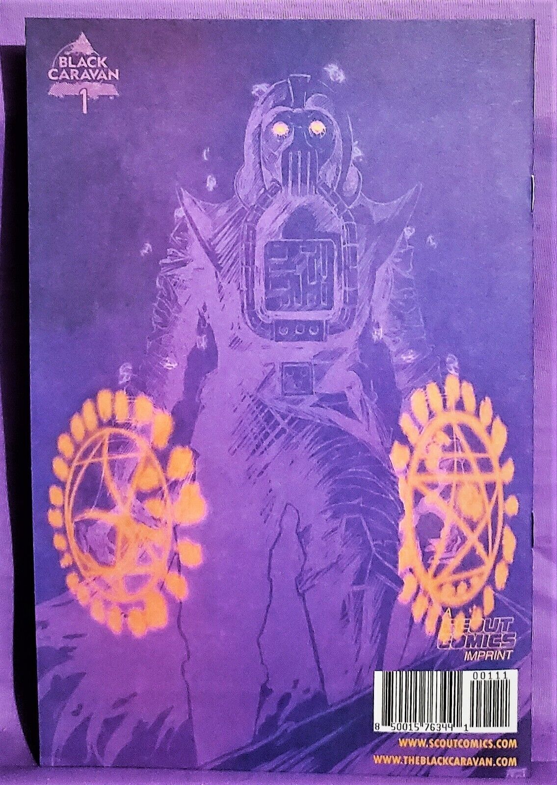 COUNT DRACO KNUCKLEDUSTER #1 Joseph Schmalke Black Caravan Scout Comics ...