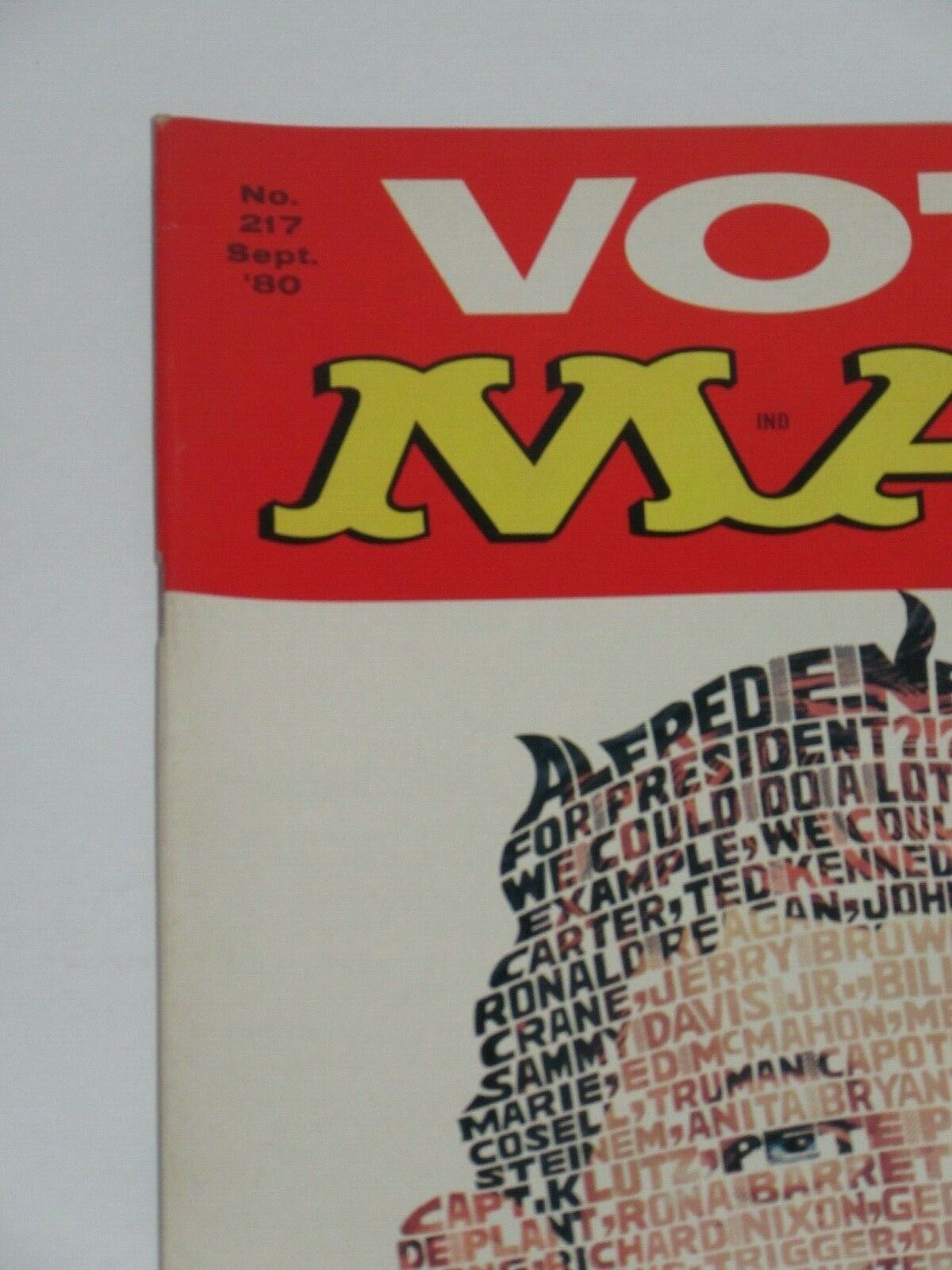 Mad Magazine #217 Vote September 1980 EC Publications VF | Comic ...