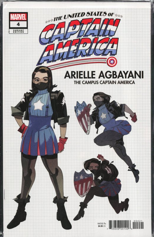 The United States of Captain America #4 Nishijima Cover (2021) Captain ...