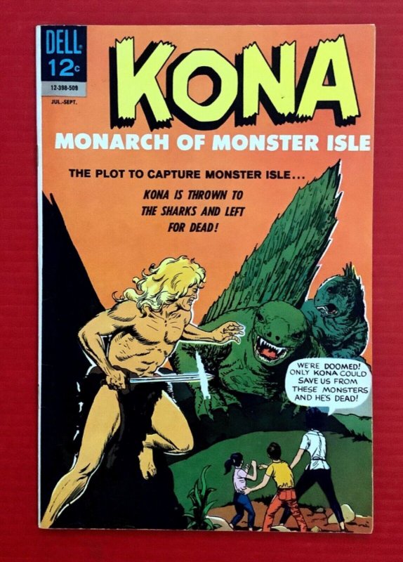 Kona Monarch of Monster Isle #15 Dell Comics 1965 Very Fine BUY Kona ...