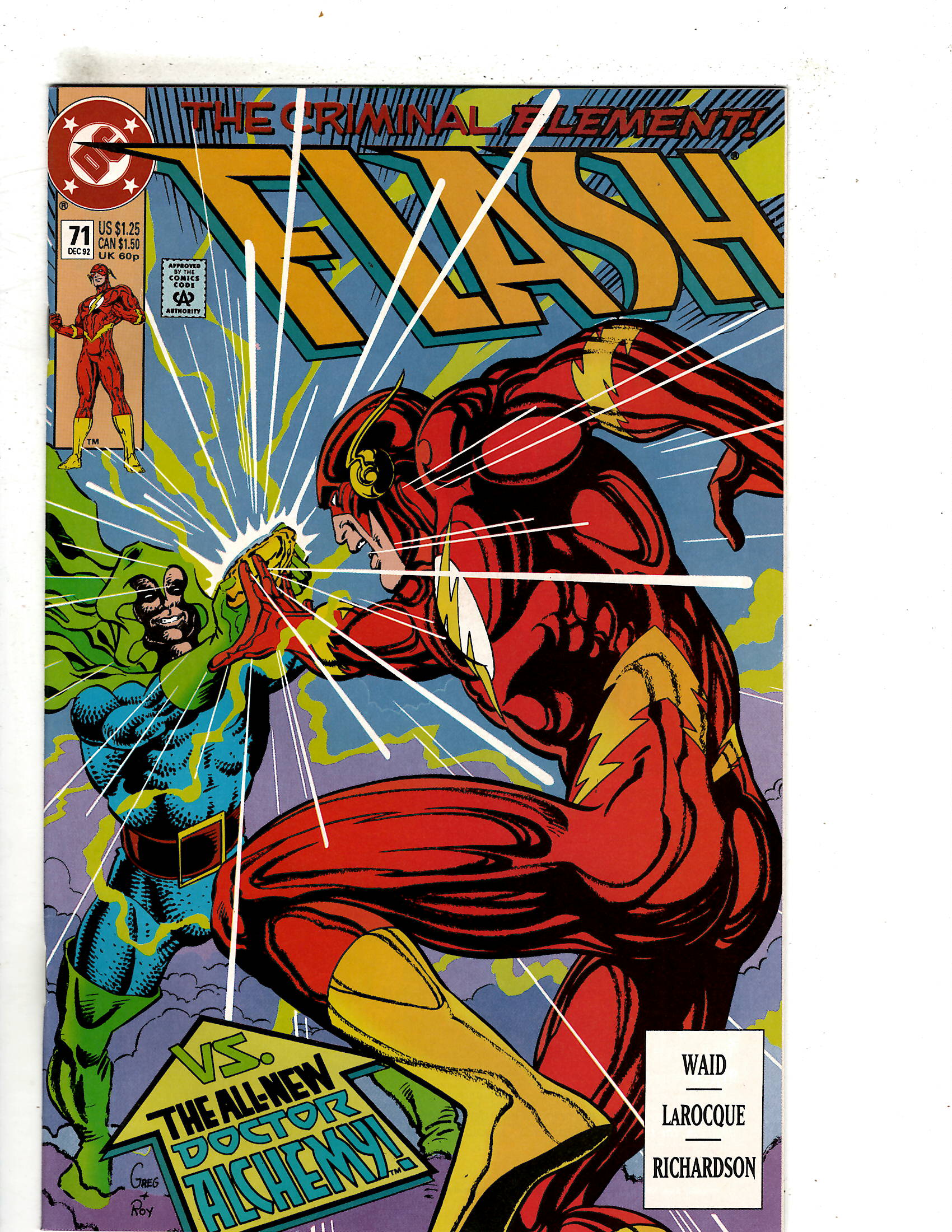 The Flash #71 (1992) SR23 | Comic Books - Modern Age, DC Comics / HipComic