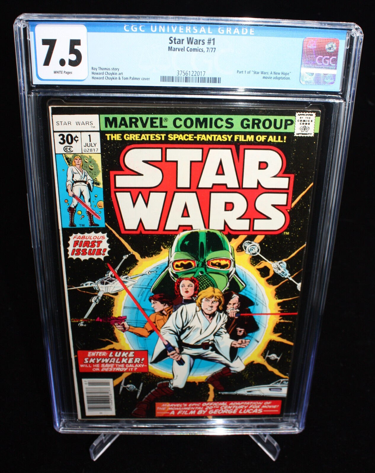Star Wars #1 (CGC 7.5) A New Hope Adaptation - 1977 | Comic Books ...