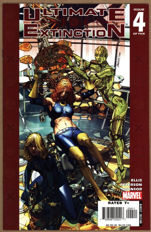 Ultimate Extinction #4 (2006) - Brandon Peterson Cover | Comic Books ...