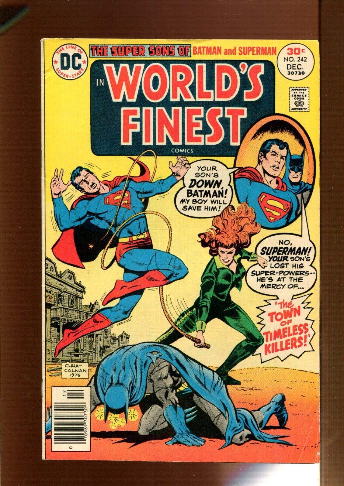 World's Finest Comics #242 - Town Of The Timeless Killers! (6.0) 1976 ...