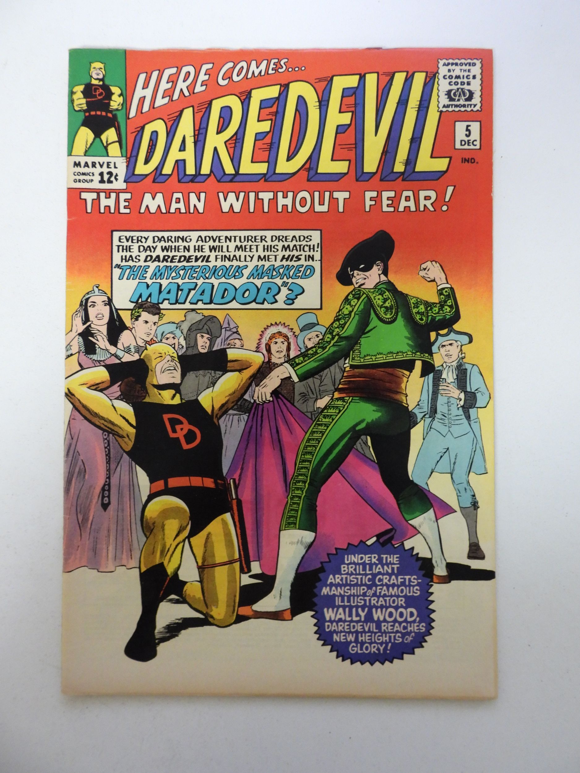 Daredevil #5 (1964) 1st appearance of The Matador FN/VF condition ...