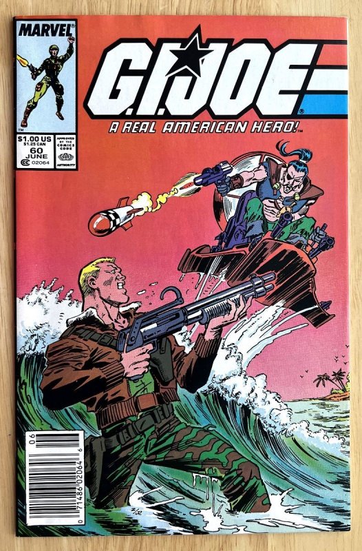 G.I. JOE a Real American Hero 60 Mcfarlane ART (1987) B8 | Comic Books ...