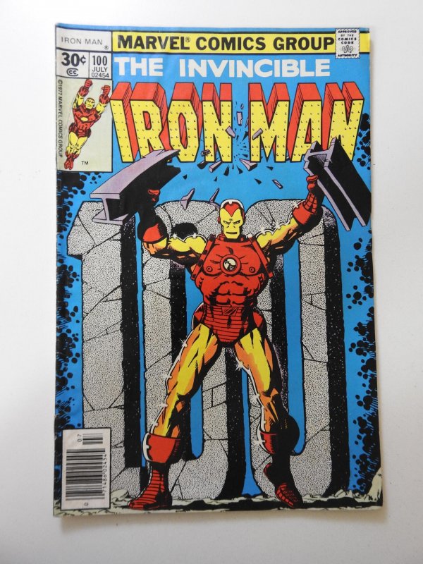 Iron Man #100 (1977) | Comic Books - Bronze Age, Marvel / HipComic Iron Man #100 (1977) | Comic Books - Bronze Age, Marvel / HipComic