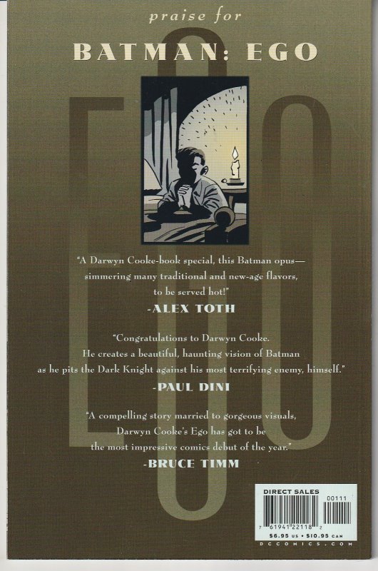 Batman: Ego (2000) | Comic Books - Modern Age, DC Comics, Batman ...