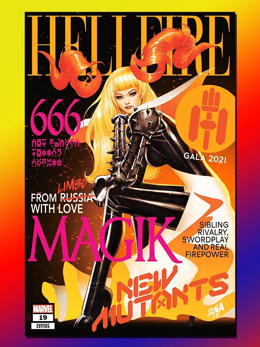 New Mutants #19 Wow! Magik Deadly Gala Beauty! Nakayama Hellfire Variant! Xmen | Comic Books ...