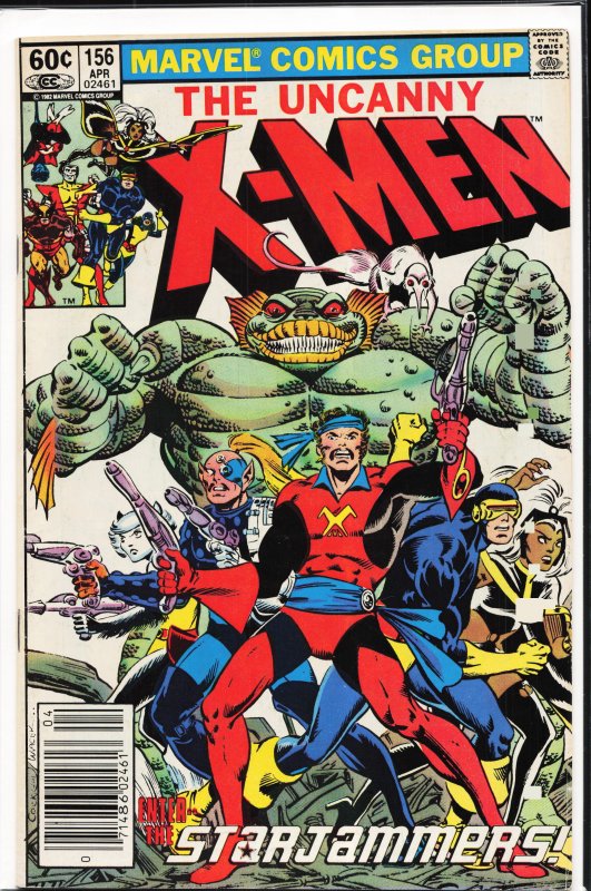 The Uncanny X-Men #156 (1982) Starjammers | Comic Books - Bronze Age ...