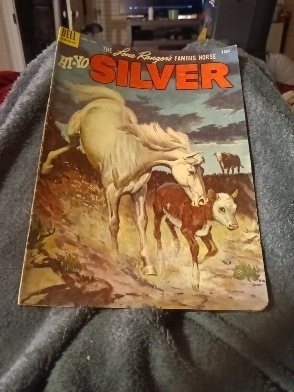 The Lone Ranger's Famous Horse Hi-Yo Silver #10 Silver's Manhunt 1954 ...