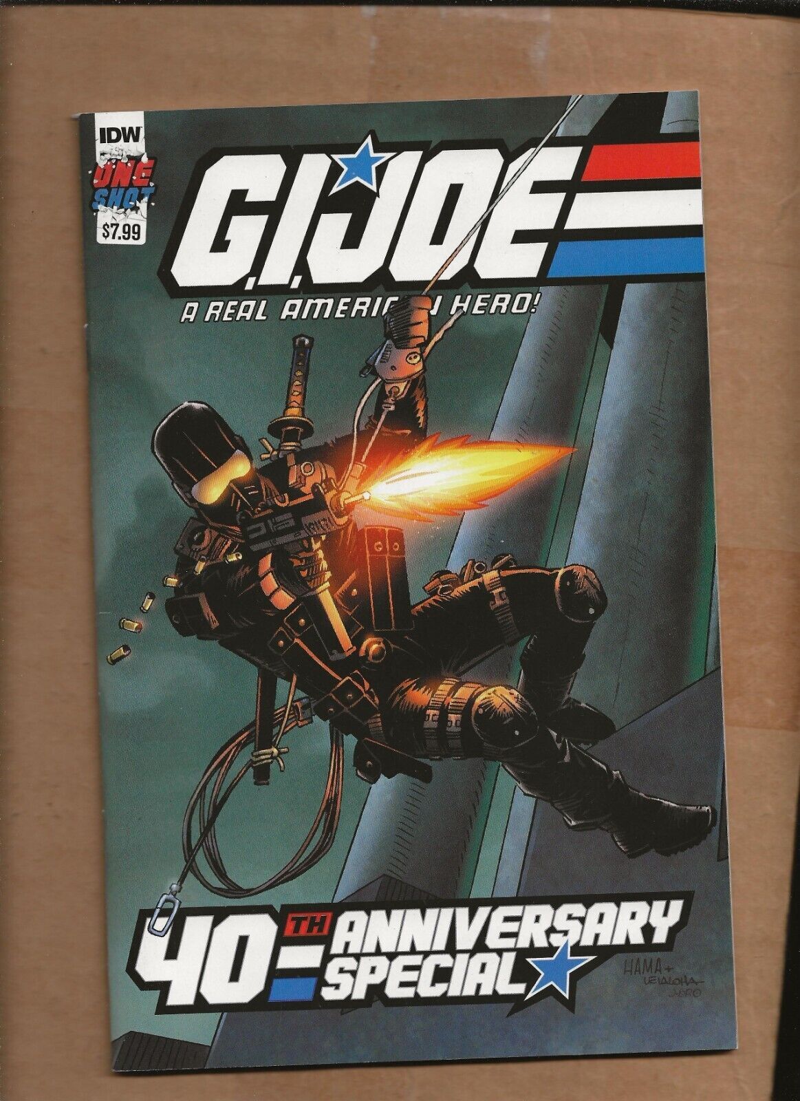 GI JOE 40th Anniversary ONE Shot Special Silent 21 Reprint Snake Eyes ...