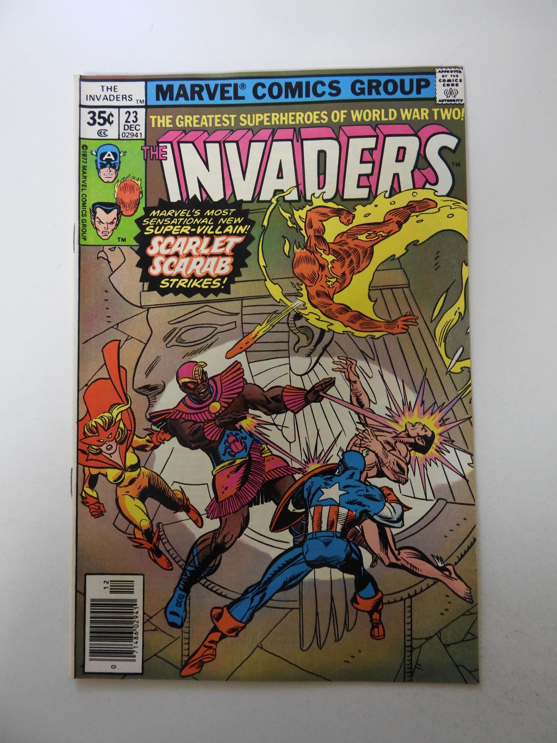 The Invaders #23 (1977) VF+ condition | Comic Books - Bronze Age ...