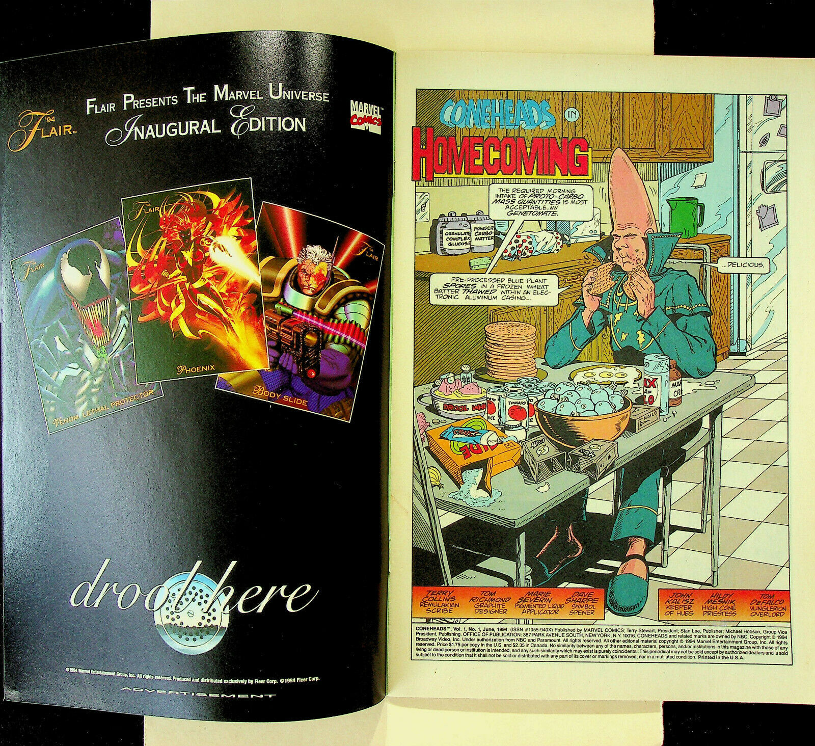 Coneheads #1 (Jun 1994; Marvel) - Near Mint | Comic Books - Modern Age ...