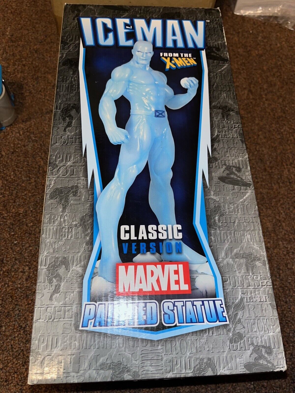 Bowen Designs Iceman, Classic Version Museum Pose, Full Size Statue ...
