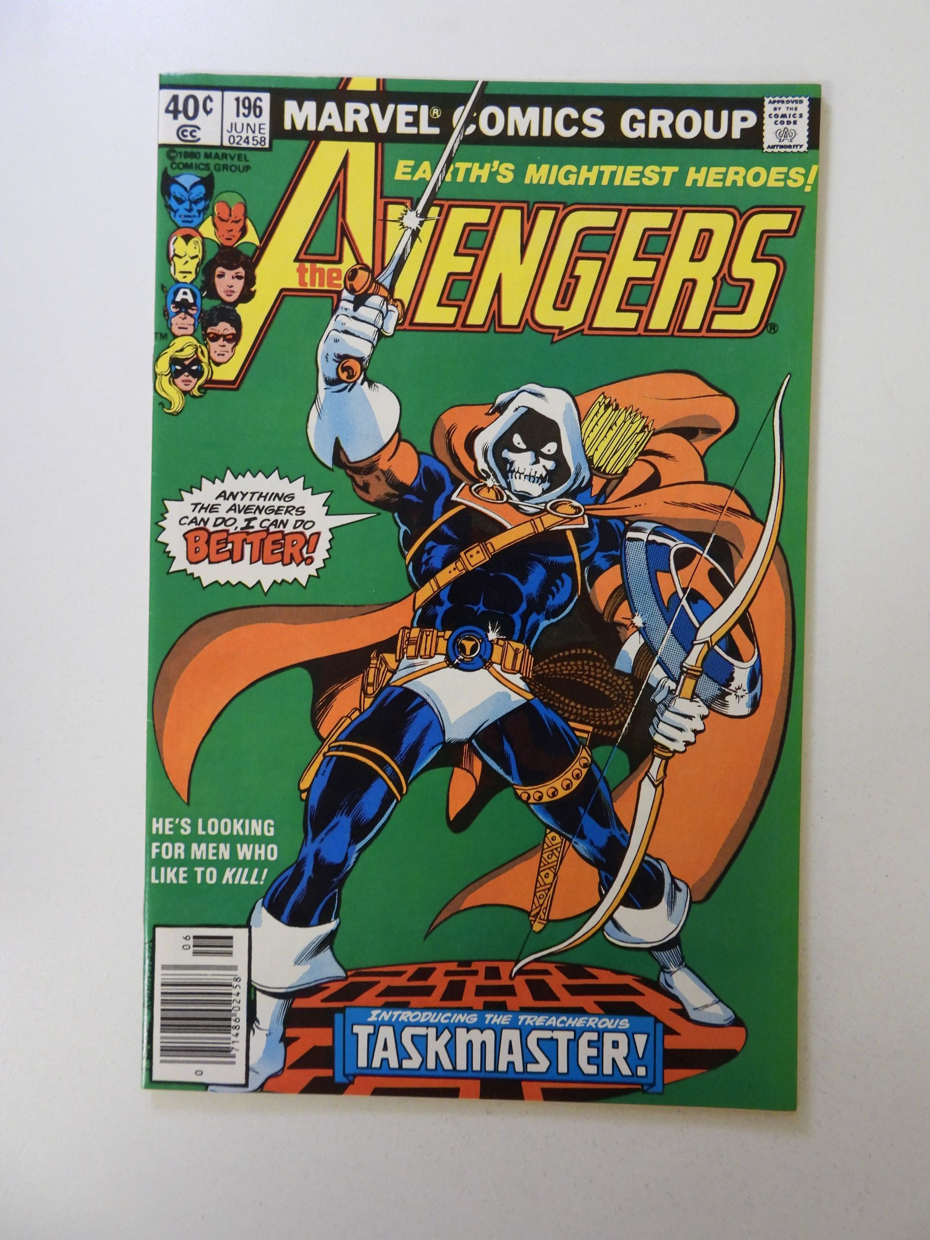 The Avengers #196 (1980) 1st full appearance of Taskmaster VF+ ...
