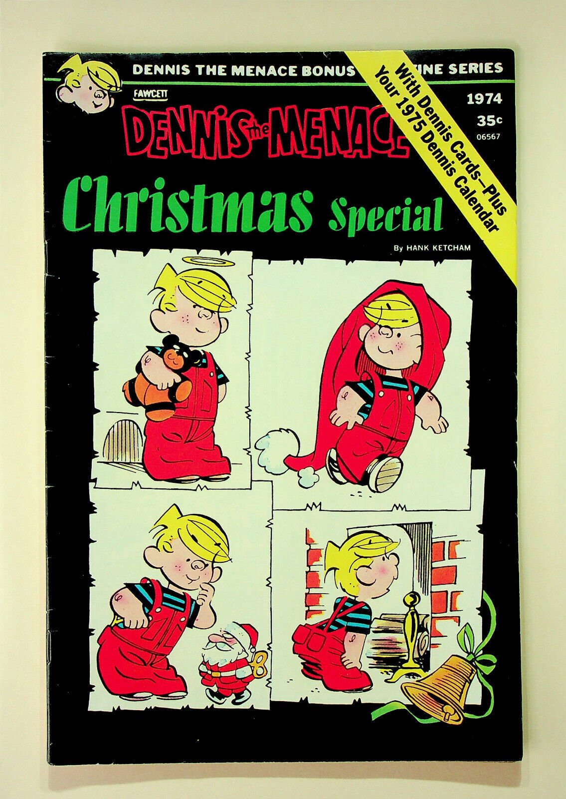 Dennis the Menace Christmas Special #134 (Oct 1974, Fawcett) - Very ...