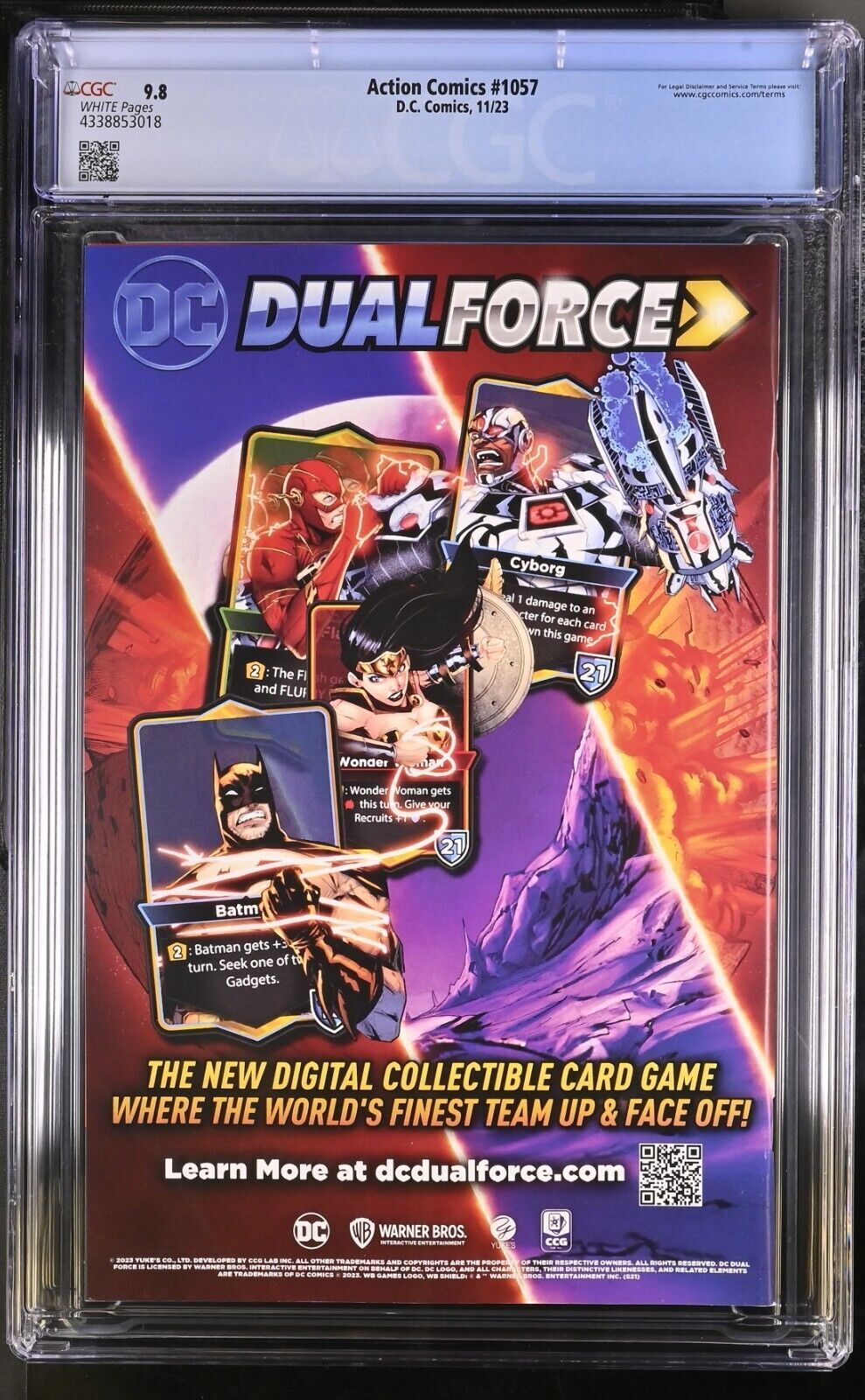 Action Comics #1057 CGC 9.8 Revenge of The Demon Part 1 Cover A DC 2023 ...