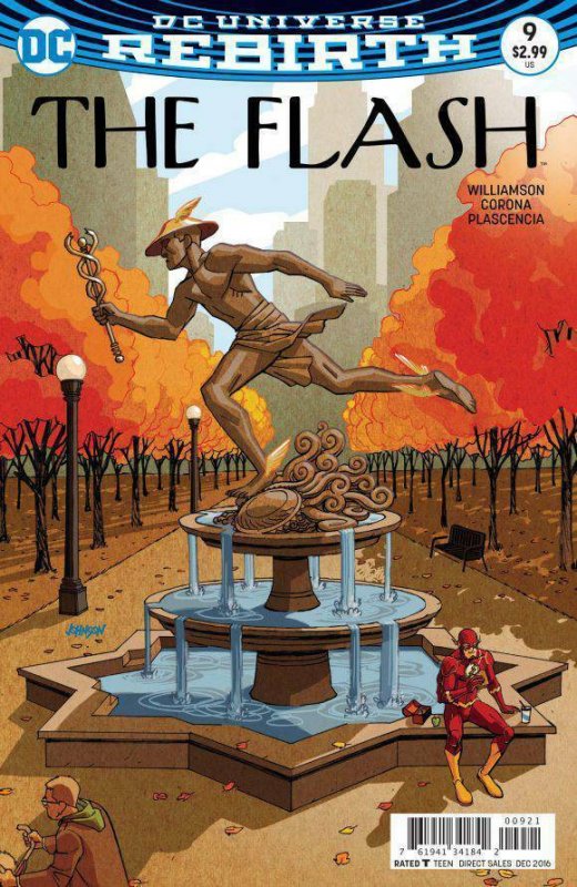 The Flash #9 Variant Cover Johnson (DC Rebirth) Eb142 | Comic Books ...