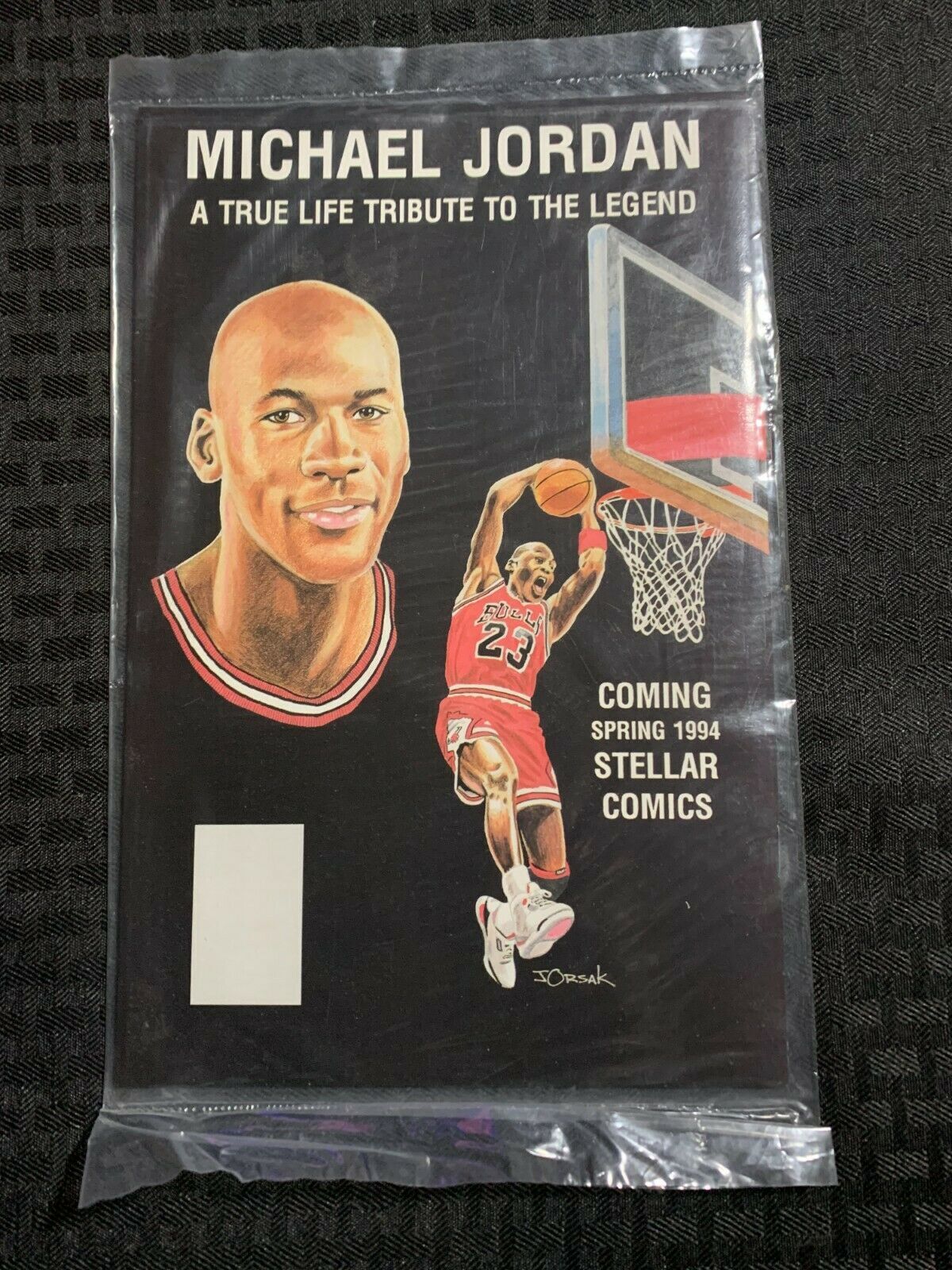 1993 SHAQUILLE O'NEAL Rookie of the Year #1 SEALED Stellar Comic Book ...