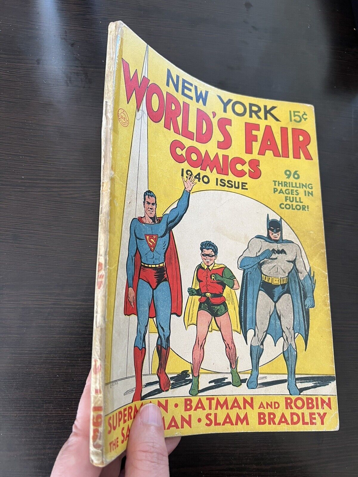 New York Worlds Fair Comics #2 1940 1st time Superman Batman and Robin ...