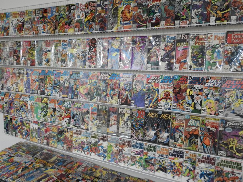 Huge Lot 180+ Comics W/ Fantastic Four, Blue Devil, Wolverine, +More ...