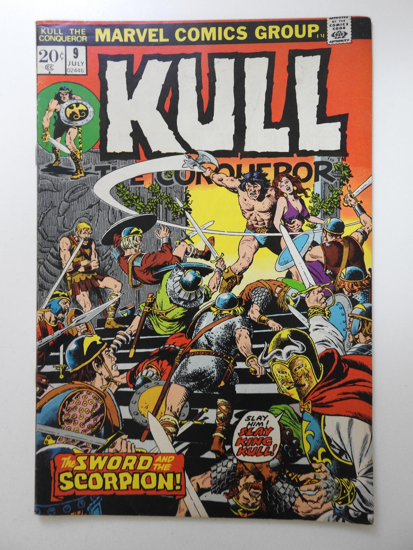 Kull the Conqueror #9 (1973) Solid Fine Condition! | Comic Books ...