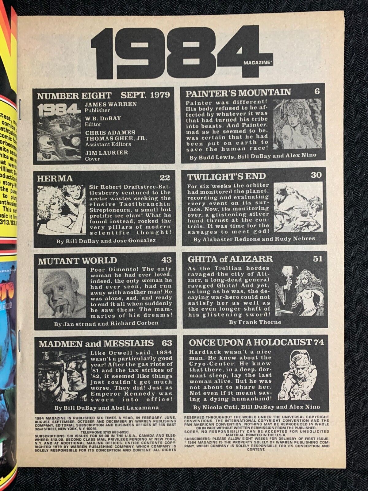 (1979) 1984 Warren Fantasy Magazine #8 FN+ 6.5 Richard Corben Frank ...