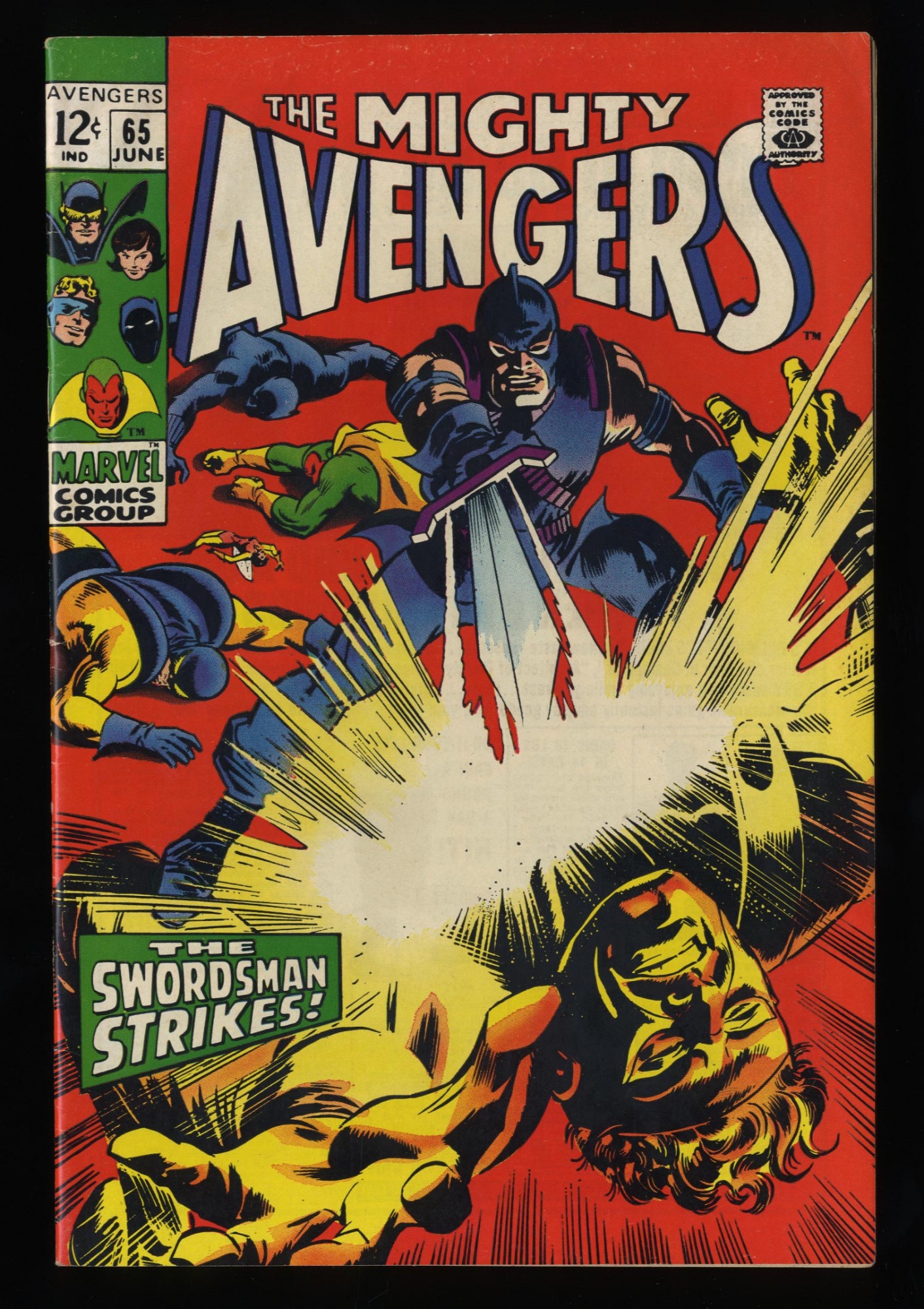 Avengers #65 VF 8.0 Marvel Comics Thor Captain America | Comic Books ...