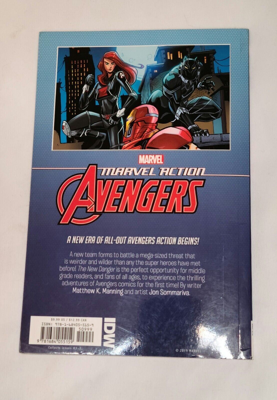 Marvel Action Avengers: The New Danger Comic (IDW 2018) Captain America ...